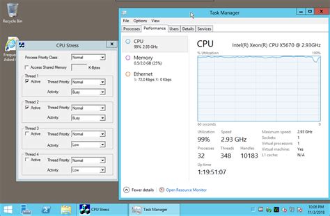 cpu usage and mhz vmware vsphere