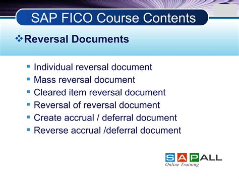 Sap Fico Online Training Ppt