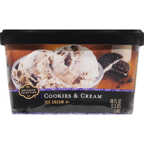 Private Selection Cookies And Cream Ice Cream 48 Oz Instacart