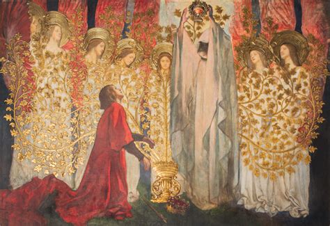 Sir Galahad Receives The Holy Grail World History Encyclopedia