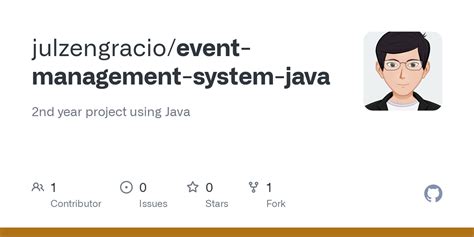 Github Julzengracioevent Management System Java 2nd Year Project Using Java