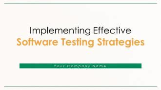 Software Testing Lifecycle PowerPoint Presentation And Slides SlideTeam
