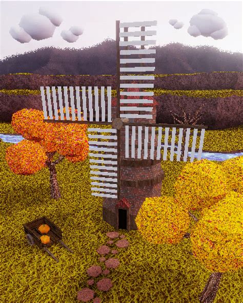 I Made An Autumn Themed Loopy Loop In The Style Of The Old Ps1 Games