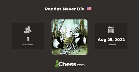 Pandas Never Die Chess Club