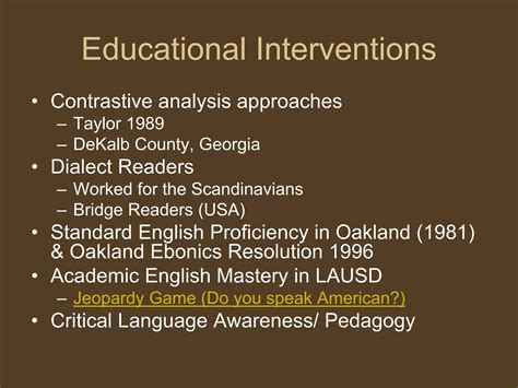 Language Varieties Language Ideologies Language Teaching Ppt Education