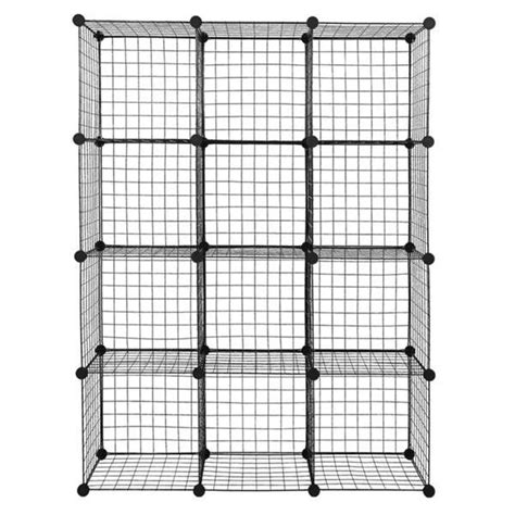 12 Cube Organizer Cube Storage Storage Shelves Wire Cube Storage