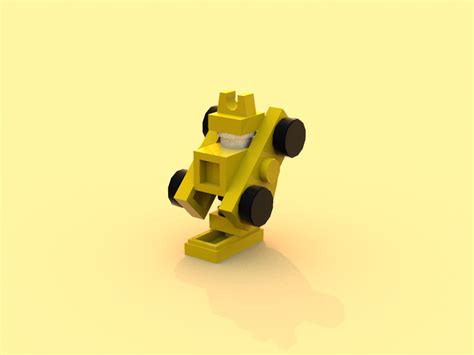 Lego Moc Mini Lego Transformers Bumblebee By Alexdaboss5 Rebrickable