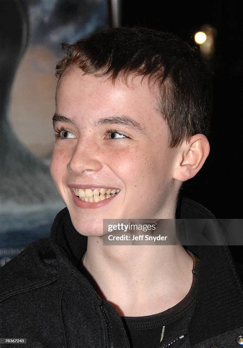 Actor Alex Etel Arriving For A Screening Of The Movie The Water