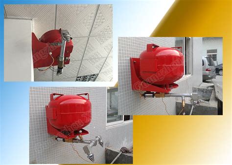 Automatic Hfc 227ea Fire Extinguishing System Of 40l Suspension Tank