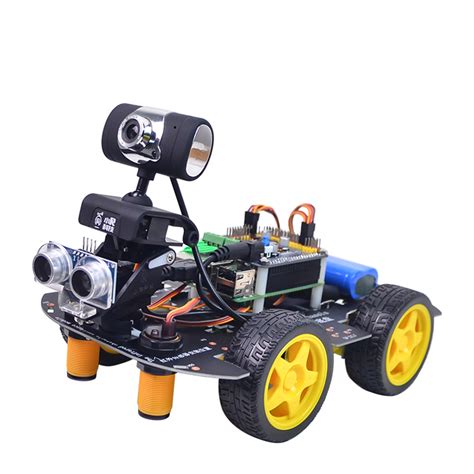 Xiao R Gfs Diy Smart Programmable Rc Robot Car Wifi Bluetooth Appstick Control With Hd Camera