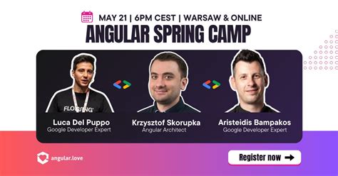 house of angular on linkedin angular love spring camp online june 18 6pm