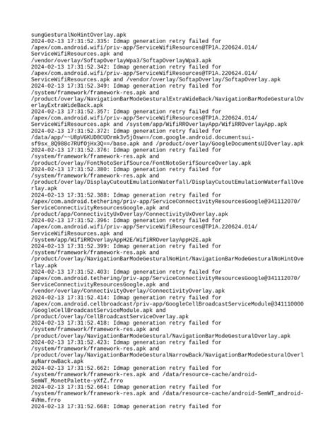 Lom Log Pdf Android Operating System Android Robot
