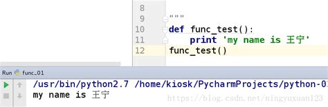 Python中函数的定义及其调用python调用函数 Csdn博客
