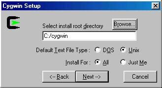 PP Installing Cygwin