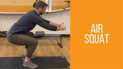 The Air Squat Beginner Bodyweight Squat Variation Youtube