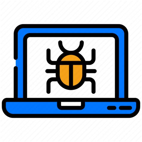 infected bug beetle computer icon download on iconfinder