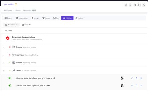 Data Contracts Datahub