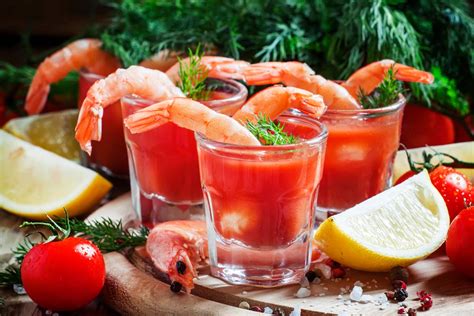 Fancy Shrimp Cocktail Shooter