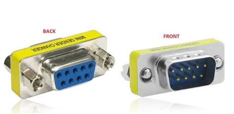 9 PIN Male To Female Gender Changer Conv Kupatana