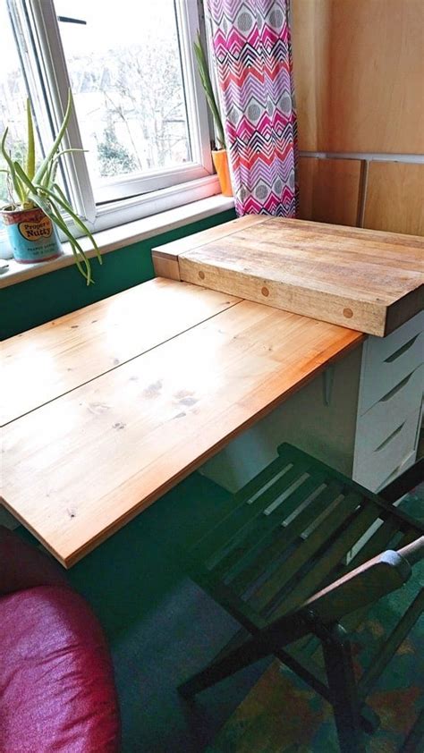 Ways To Hack A Fold Down Table For A Small Space