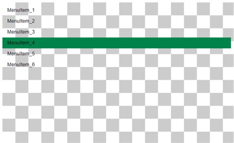 Theming For Menulist Componentfocusopacity And Hoveropacity Not