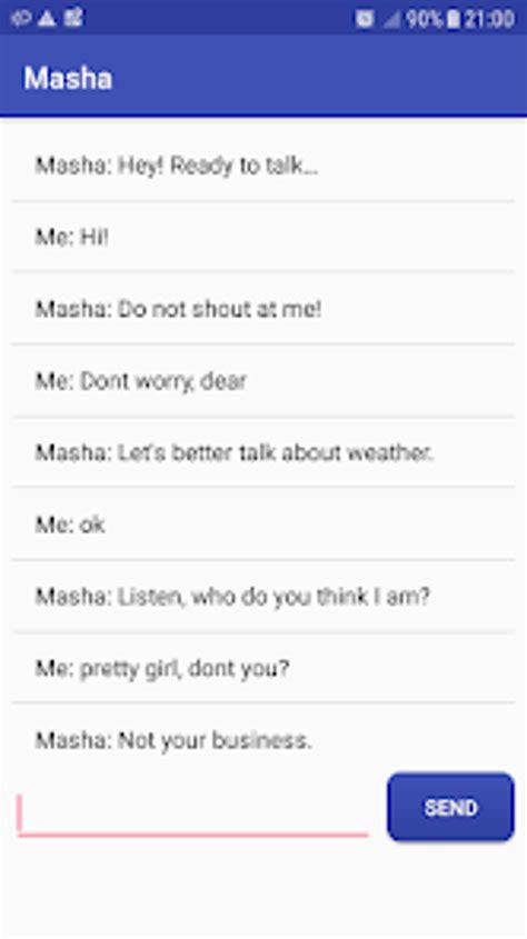 Android 용 Masha Chat Bot 다운로드