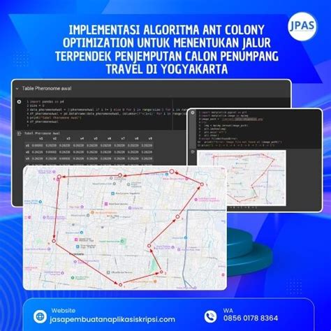 Implementasi Algoritma Ant Colony Optimization Untuk Menentukan Jalur Terpendek Penjemputan