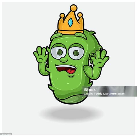 알로에 베라 마스코트 캐릭터 만화 충격 표정 브랜드 라벨 포장 및 제품용 건강한 생활방식에 대한 스톡 벡터 아트 및 기타 이미지 건강한 생활방식 귀여운 녹색 Istock