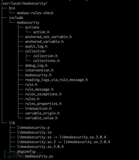 自研waf之路——modsecurity安装教程 freebuf网络安全行业门户
