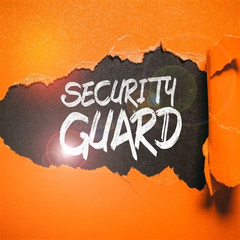 Text Caption Presenting Security Guard Word For Tools Used To Manage Multiple Security