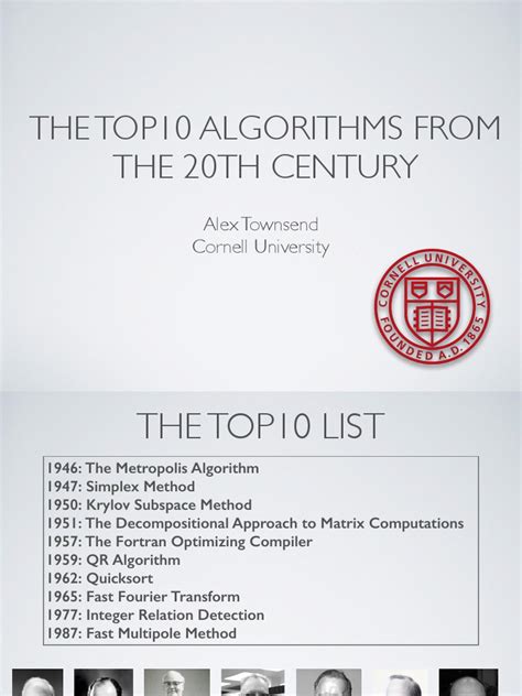 top ten algorithms pdf