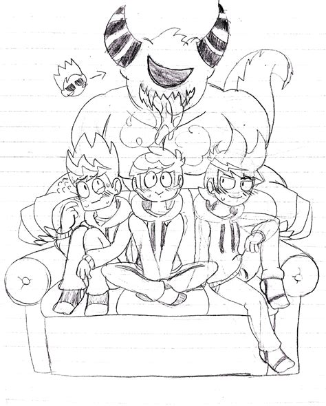 Rule 34 Edd Eddsworld Eddsworld Gay Male Matt Eddsworld Monster Sketch Tom Eddsworld
