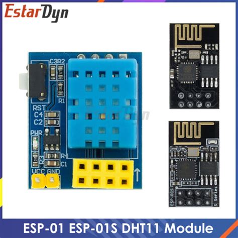 esp8266 esp 01 esp 01s dht11 temperature humidity sensor module sp8266