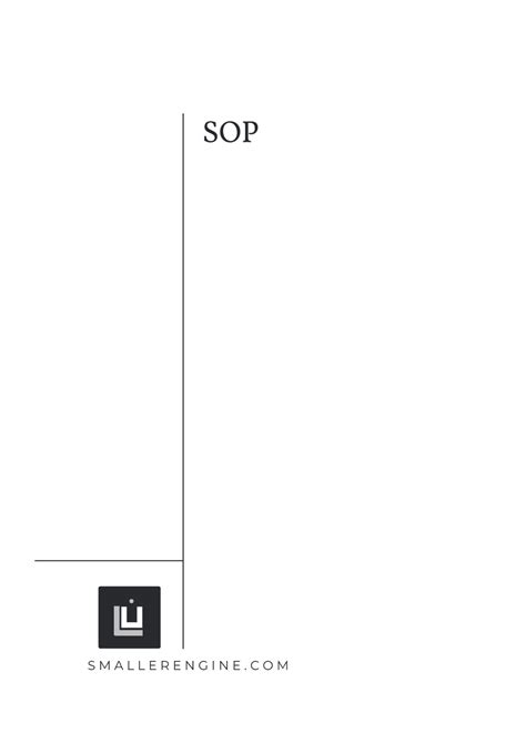 Free Warehouse Sop Template To Edit Online