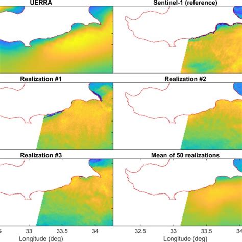 Visual Comparison Between Wind Speed M⁄s Images From Uerra Download Scientific Diagram