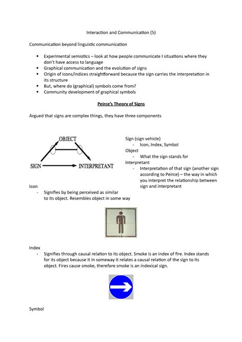 Session 5 Lectures 9 10 Interaction And Communication 5 Communication Beyond Linguistic