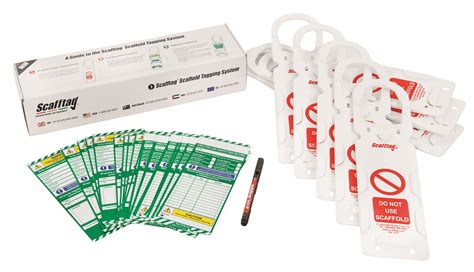 Scf01 Scafftag Scaffold Tag Kit Absolute Ppe Industrial