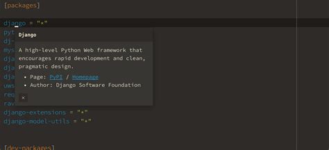Pypipackageinfo Packages Package Control