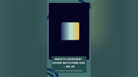 🔥 Smooth Css Gradient Hover Effect No Js 💡cssgradient Hovereffect Frontend Coding Shorts