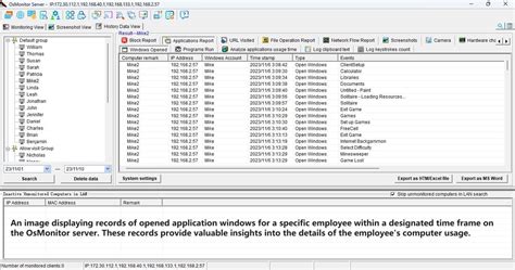 OsMonitor Employee Monitoring Software For Windows