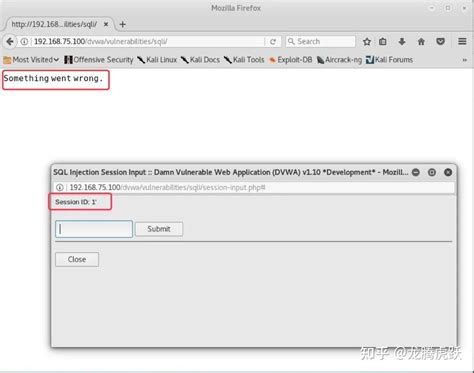 DVWA实战篇12分钟学会 SQL 注入攻击实战 知乎 DVWA实战篇12分钟学会 SQL 注入攻击实战 知乎
