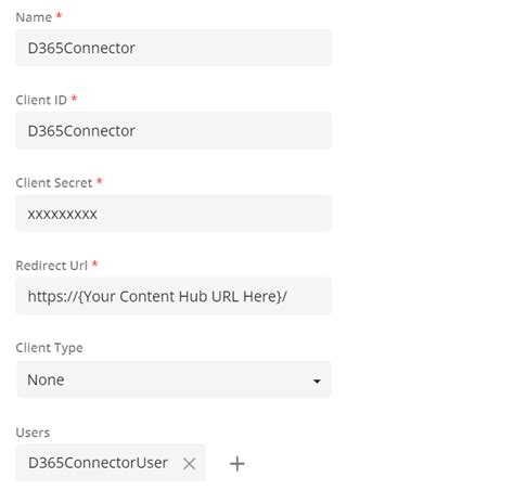 Add The D365 Connector Oauth Client Sitecore Documentation