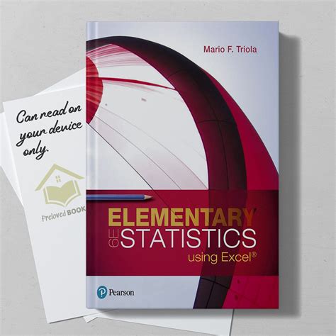 Elementary Statistics Using Excel 978 0134506623 Pre Loved Book