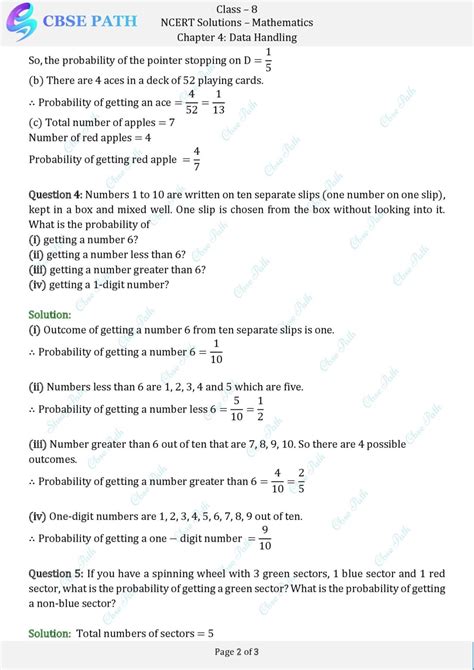 Ncert Solutions For Class 8 Maths Exercise 42 Data Handling 2024 25