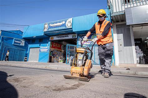 Municipalidad De San Fernando Comenzó Programa De Bacheo Y Pintado De