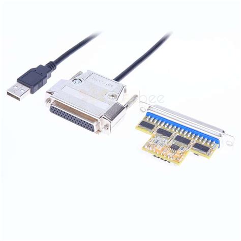 USB A Male To Rs 232 DB44 Female Pci Express Card Serial Cable 1m