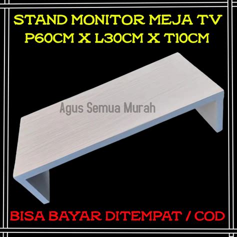 Jual Stand Monitor Rak Meja Laptop Dudukan Alas Tatakan Layar Tv