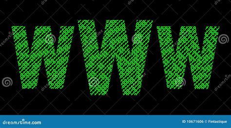 Text With Binary Code Stock Vector Illustration Of Binary 10671606