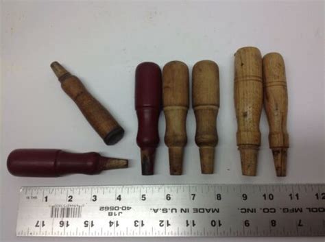 Lot Of 7 Vintage Socket Chisel Handles Antique Price Guide Details Page