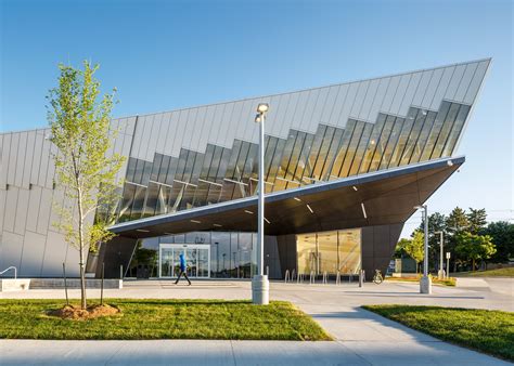 Zas Creates Toronto Library With Curved Walls And Slanted Windows